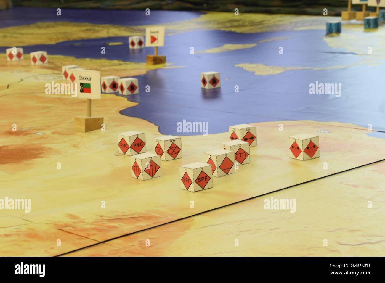 The ROC Drill was supplemented by a map demonstration with visual aids ...