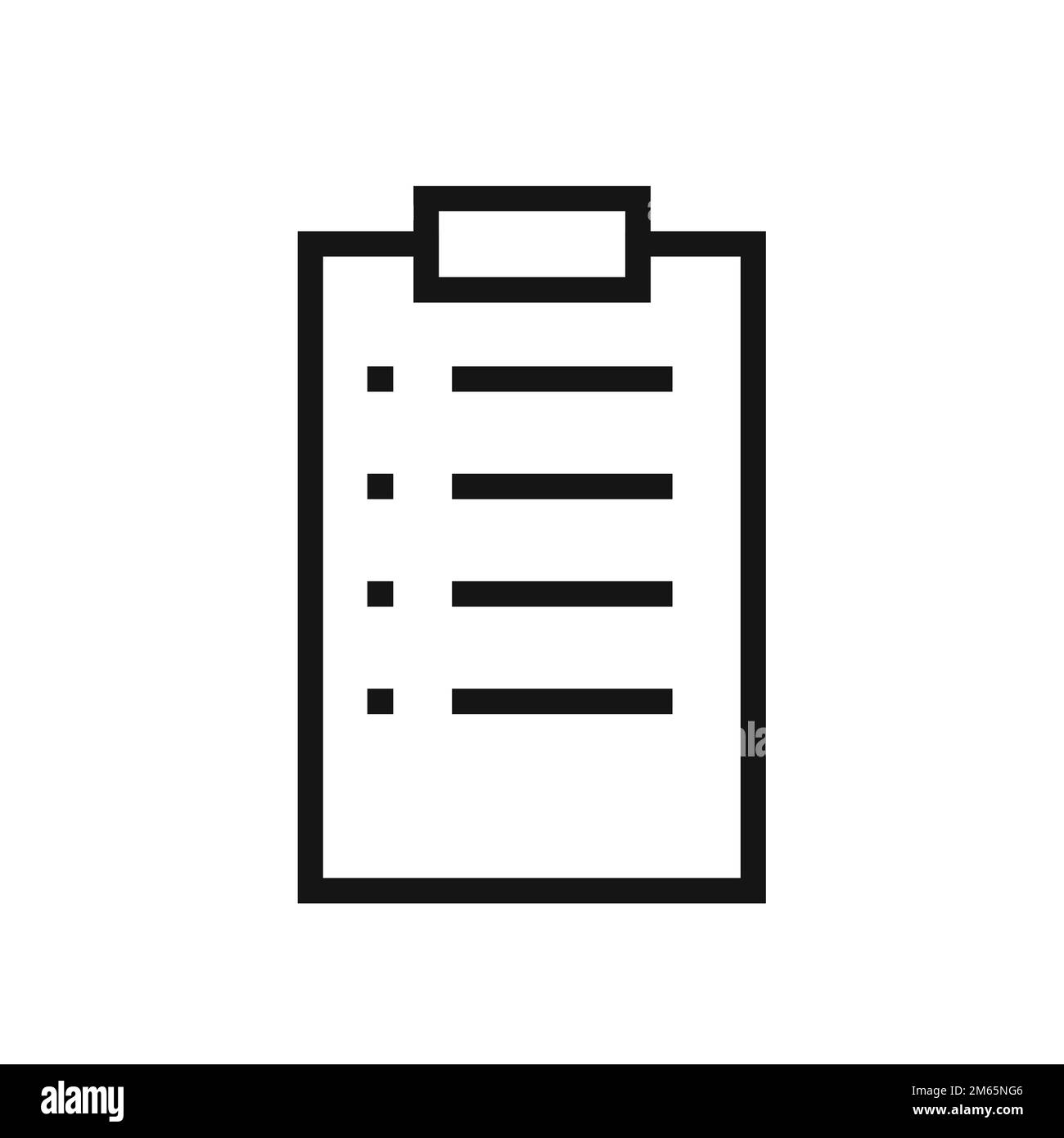 Tasks line icon isolated on white background. Black flat thin icon on ... Tasks line icon isolated on white background. Black flat thin icon on ...