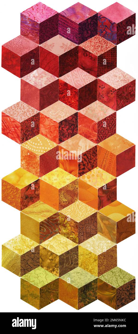 An abstract background made of rhombuses, which look like many small ...