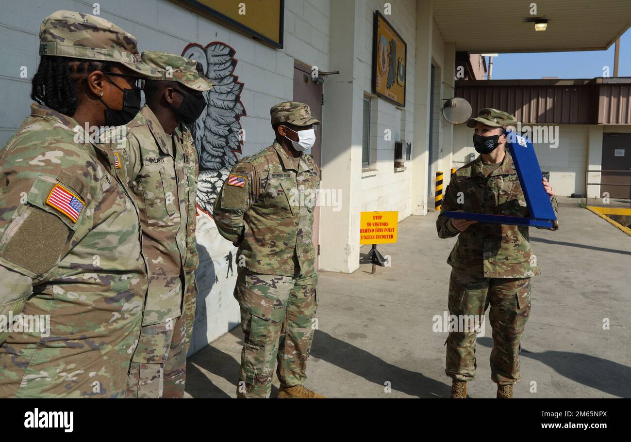 Soldiers from the Supply Support Activity, 602nd Aviation Support ...