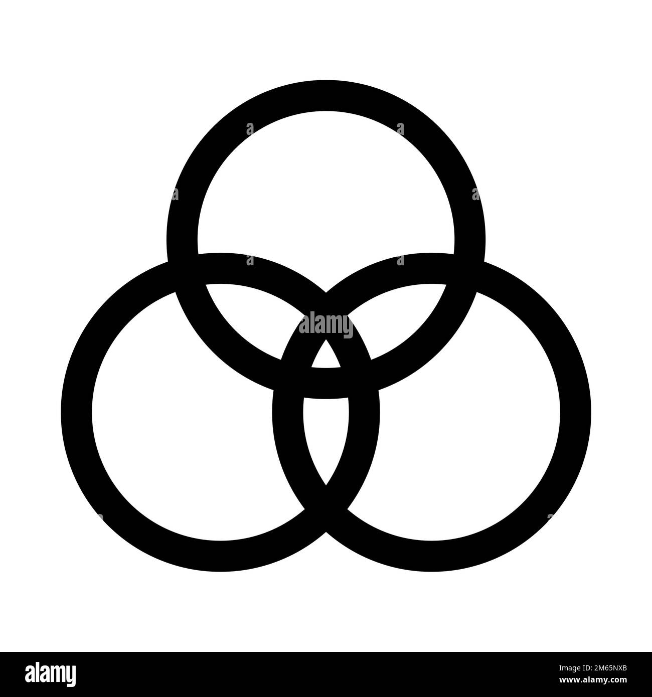 Color filter icon line isolated on white background. Black flat thin ...