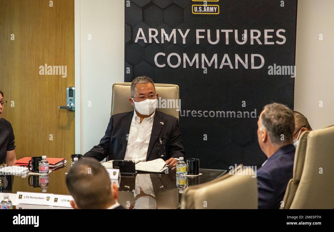 General Yoshida Yoshihide, Chief of Staff, Japan Ground Self-Defense ...