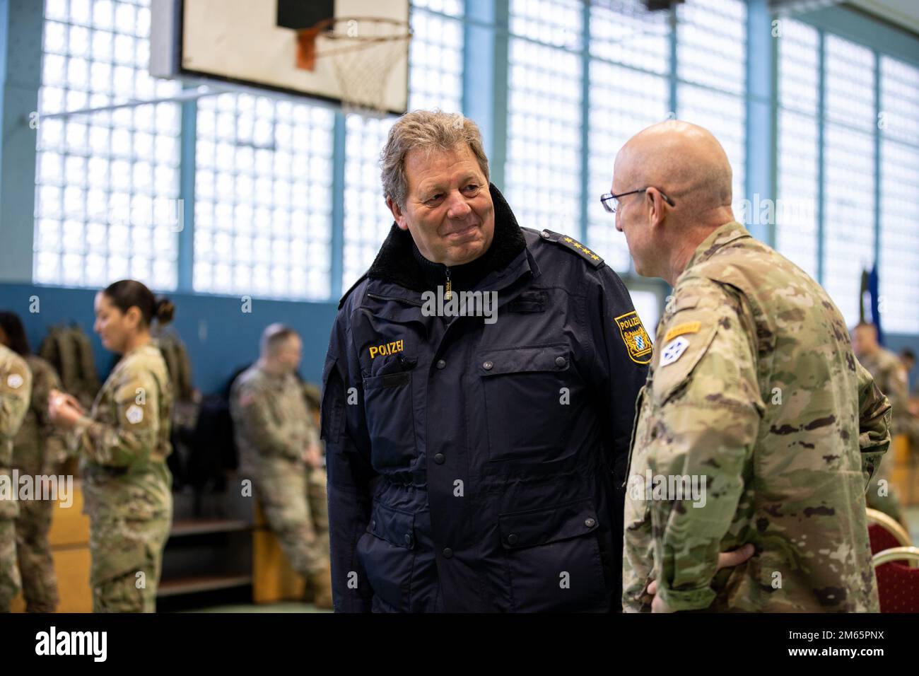 Maj. Gen. Robert Burke, deputy commanding general of support, U.S. Army ...