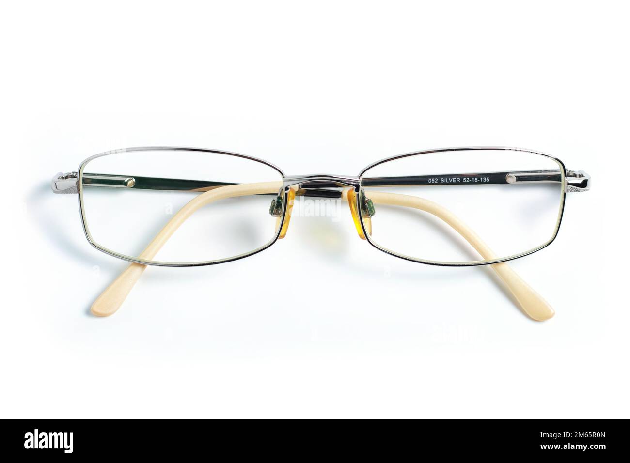 Silver glasses frame hi-res stock photography and images - Alamy