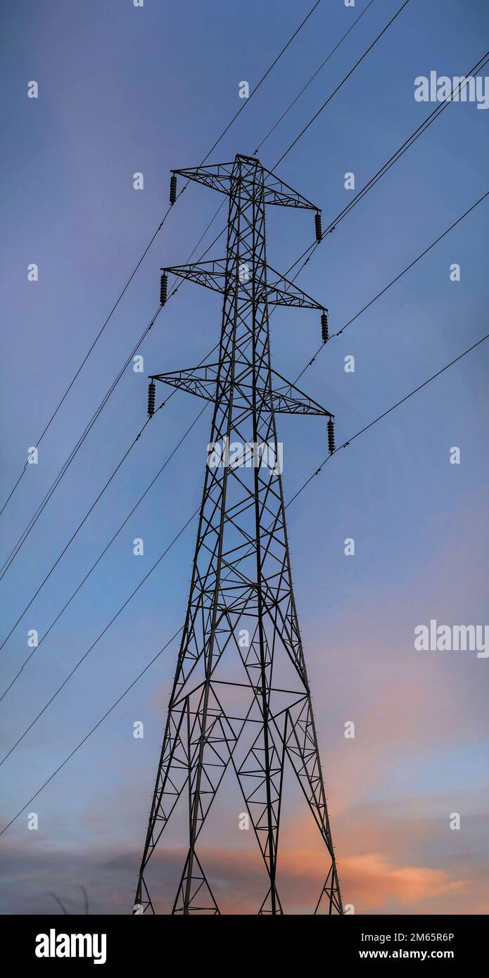 Electrical Pylon.Also known as transmission towers.UK National Grid ...