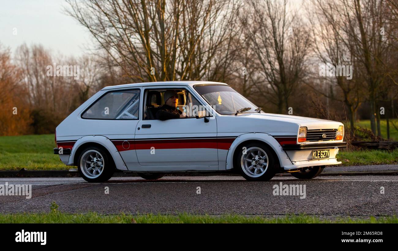 1979 Ford Fiesta classic hatchback car Stock Photo - Alamy