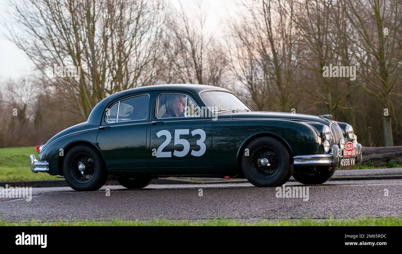 ex-Brown,Snusher,Arnold, 1958 Monte Carlo Rally,1957 Jaguar Mk1 3.4 ...