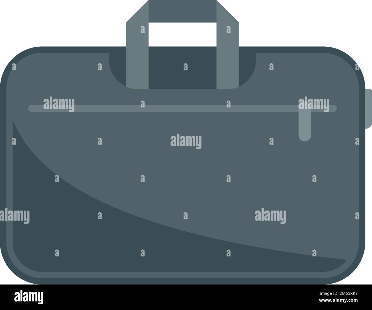 Men laptop bag icon flat vector. Case purse. Student suitcase isolated ...