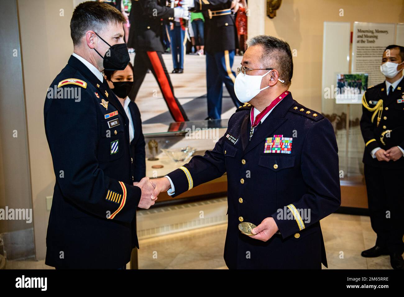 U.S. Army Col. Michael Binetti, chief of staff, Arlington National ...