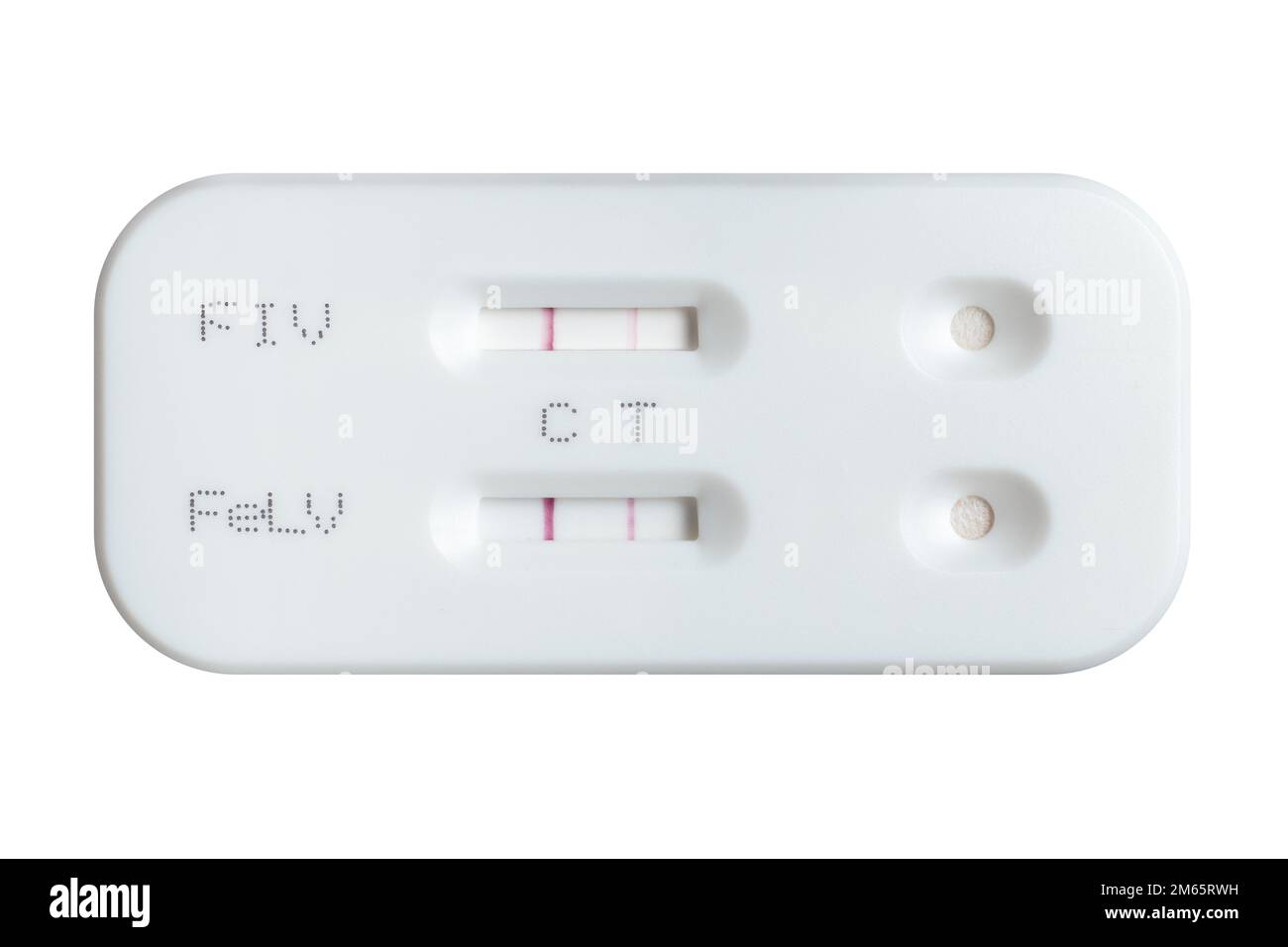 Test kit for feline leukemia virus and immunodeficiency virus with ...