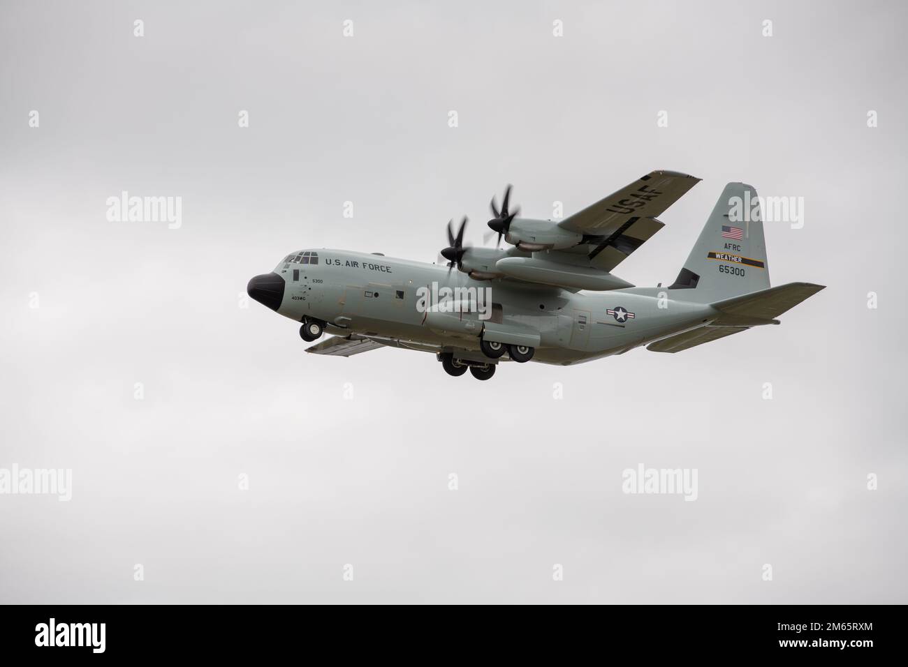 A WC-130J Super Hercules aircraft assigned to the 53rd Weather ...