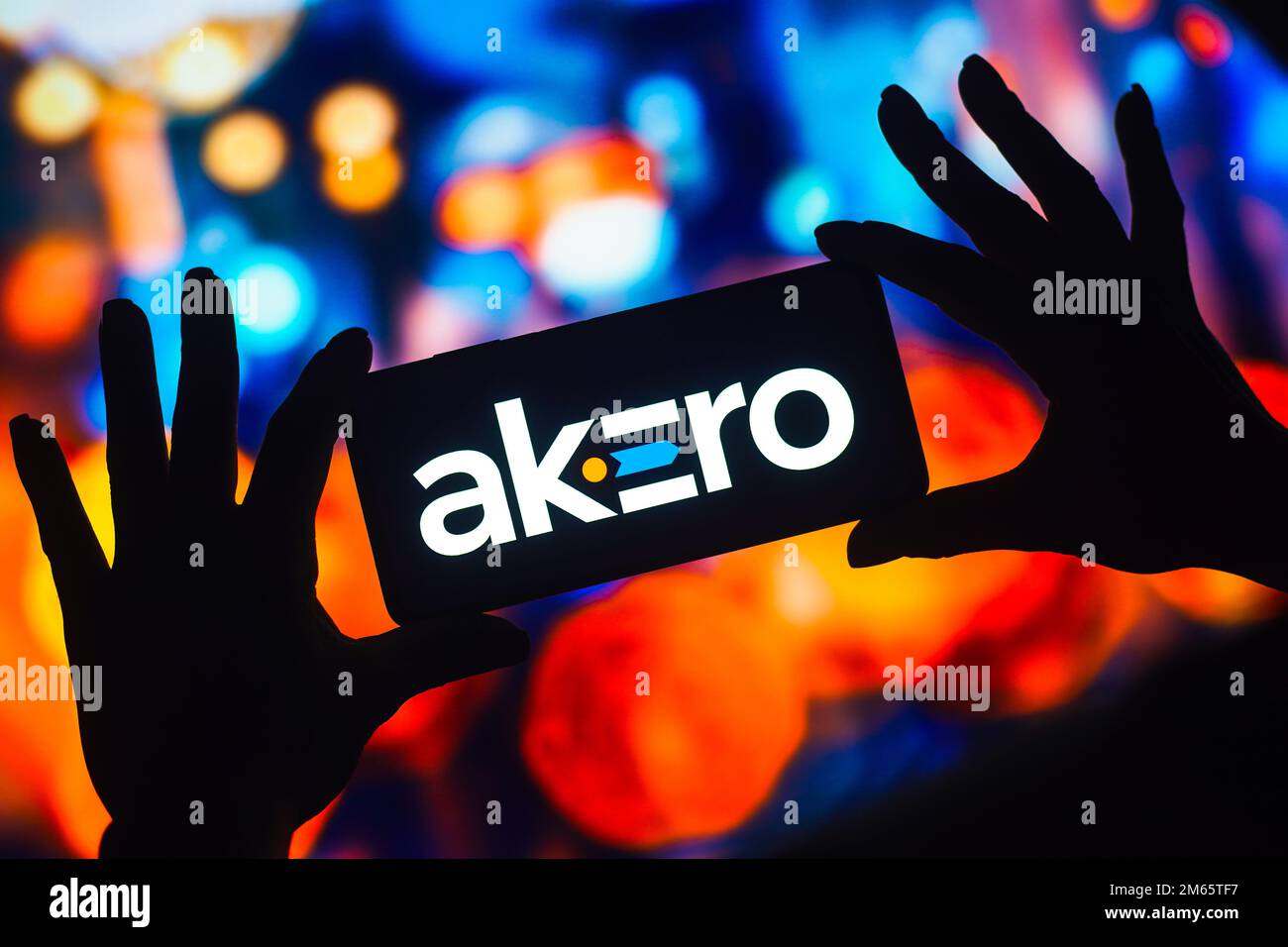 Akero logo hi-res stock photography and images - Alamy