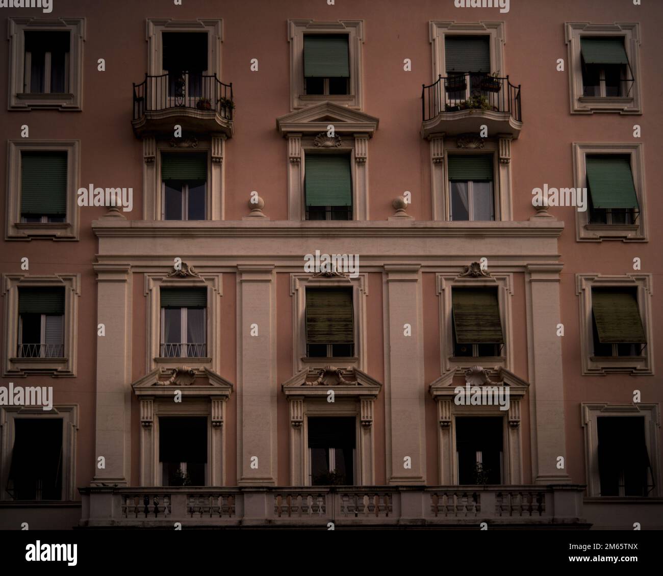 window background, Rome, Italy. old architecture building background ...