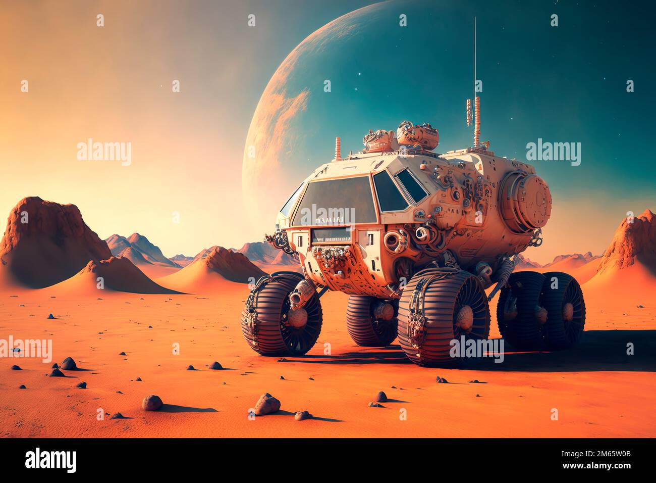 Martian rover sand hi-res stock photography and images - Alamy