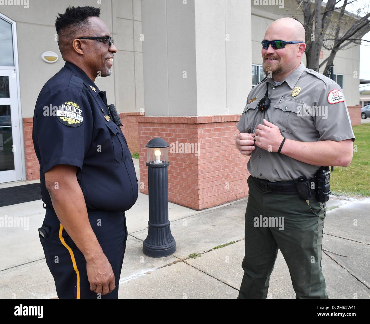 Taylor Barker, Park Ranger for the Columbus, Mississippi Project Office ...