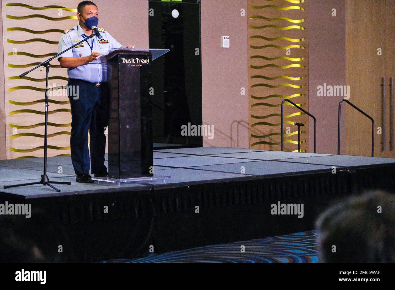 Capt. Algier Ricafrente, deputy chief of Philippine Coast Guard staff ...