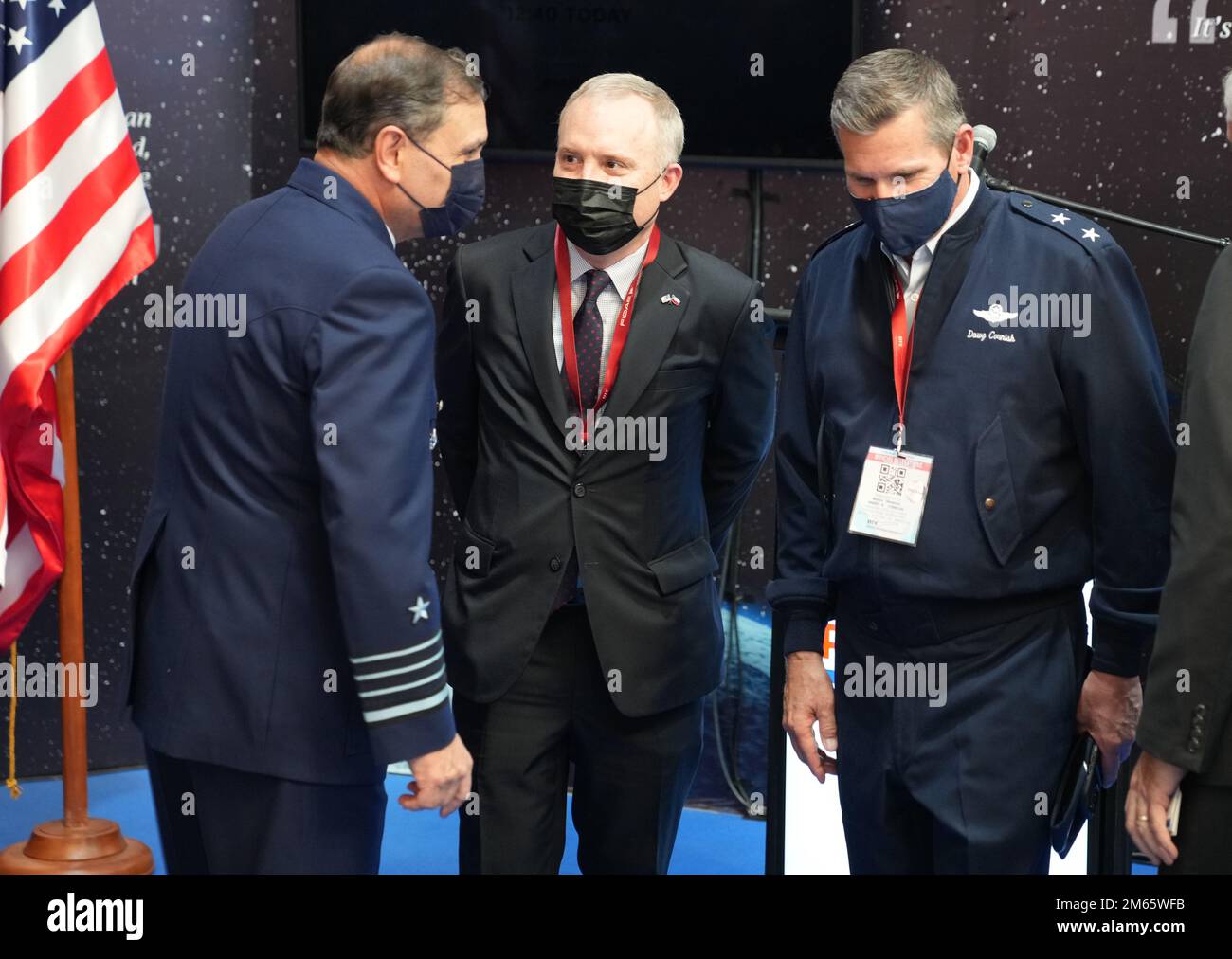 Major General Barry Cornish (right), 12th Air Force (Air Forces ...