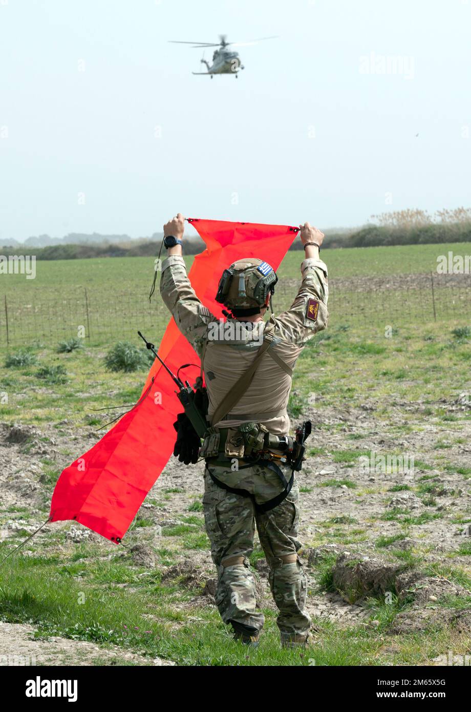 EPITALIOU AIRPORT, Greece – A Greek member of the 31st Search and ...