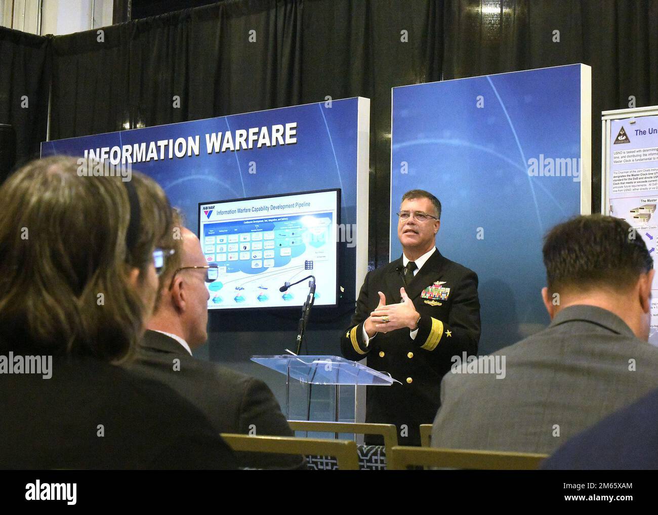 Space and naval warfare systems command hi-res stock photography and ...