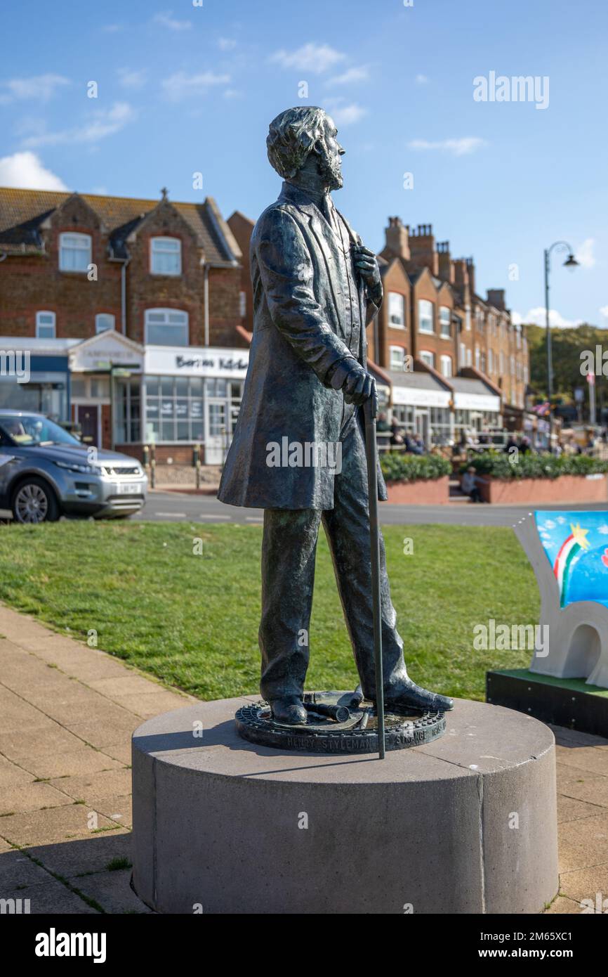 The Statue of Henry Styleman le Strange the founding father of ...