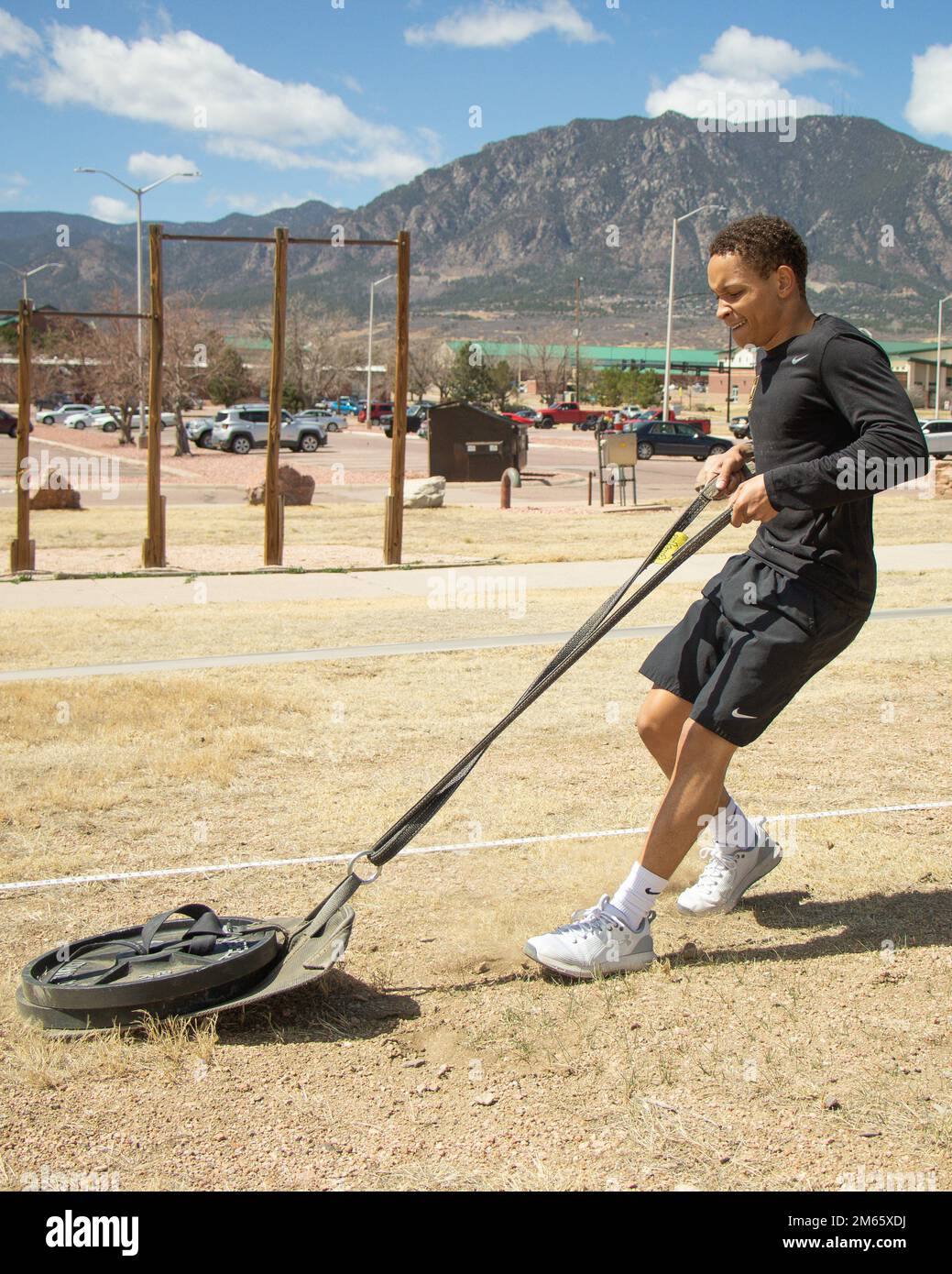 Pfc. Eli Lankford, a boxing athlete assigned to the U.S. Army World ...