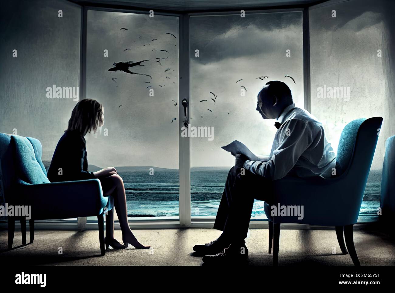 Psycho therapy concept Stock Photo - Alamy