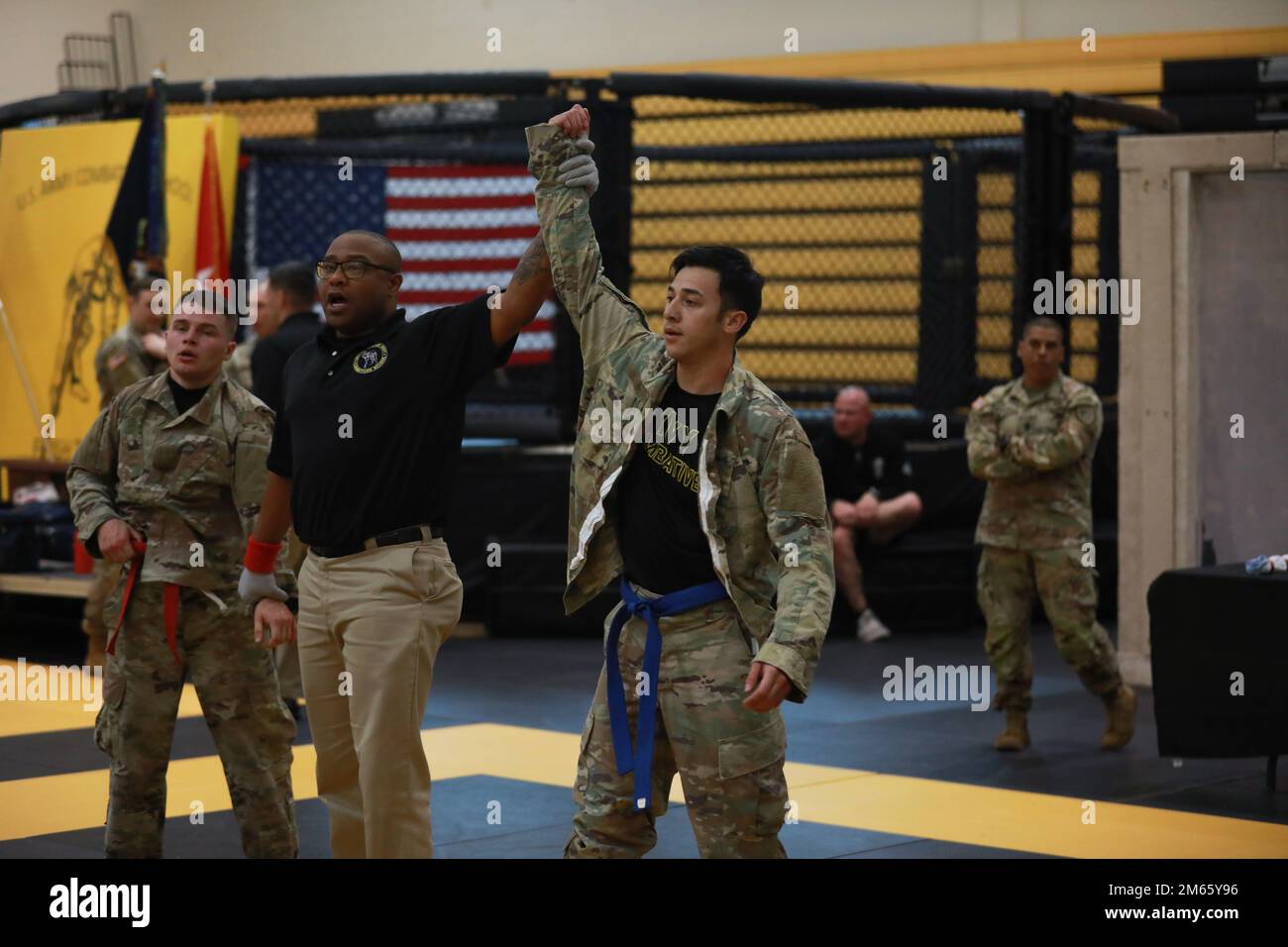 U.S. Army Sgt. Bryan Taesali, an infantryman and sniper with 1st ...