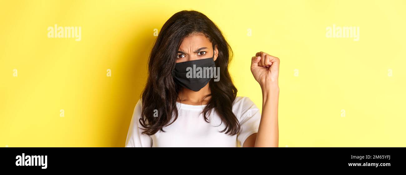 African girl model fierce close up hi-res stock photography and images ...