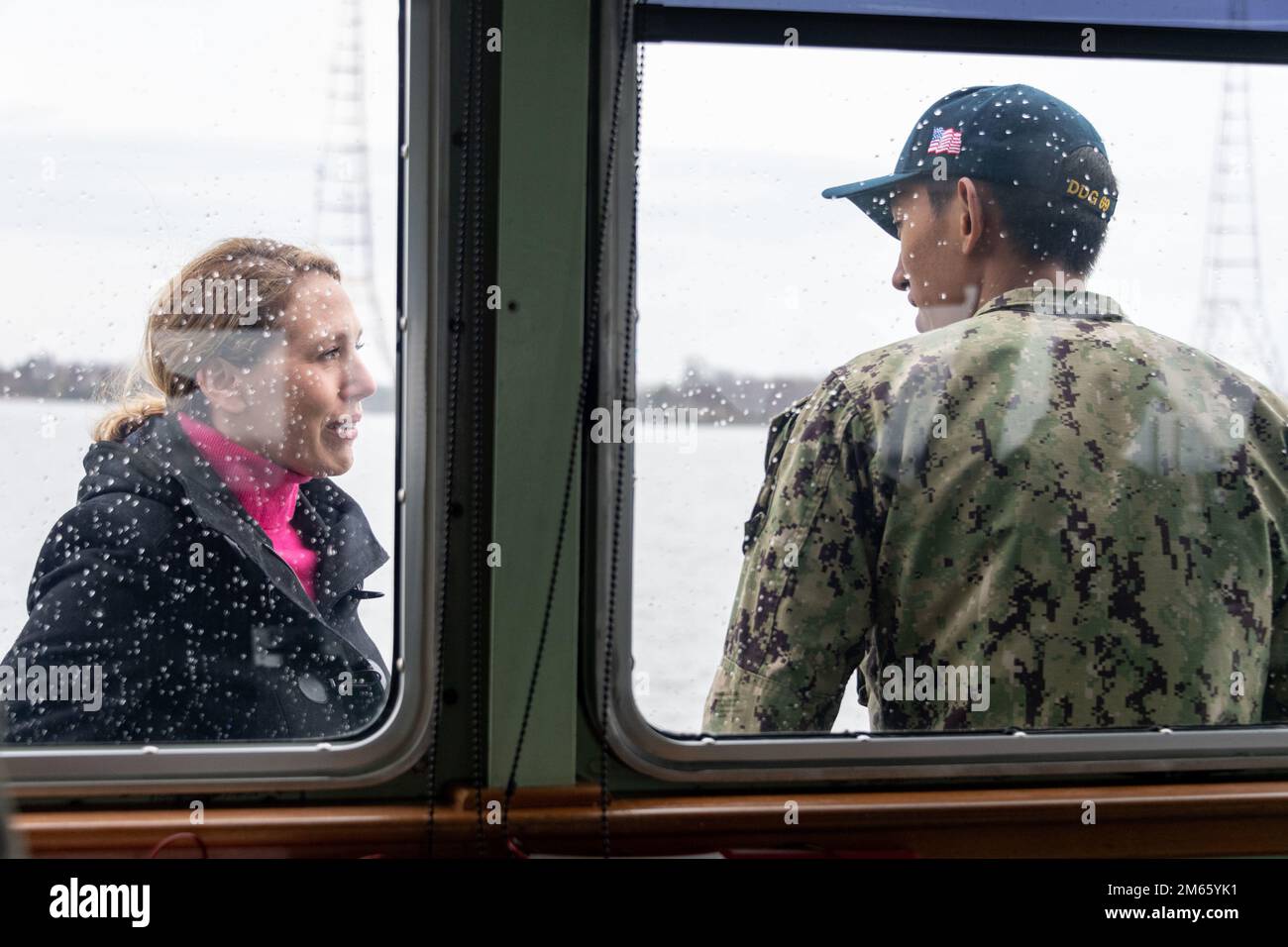 ANNAPOLIS, Md. (Apr. 5, 2022) The Honorable Meredith Berger, Assistant Secretary of the Navy for ...