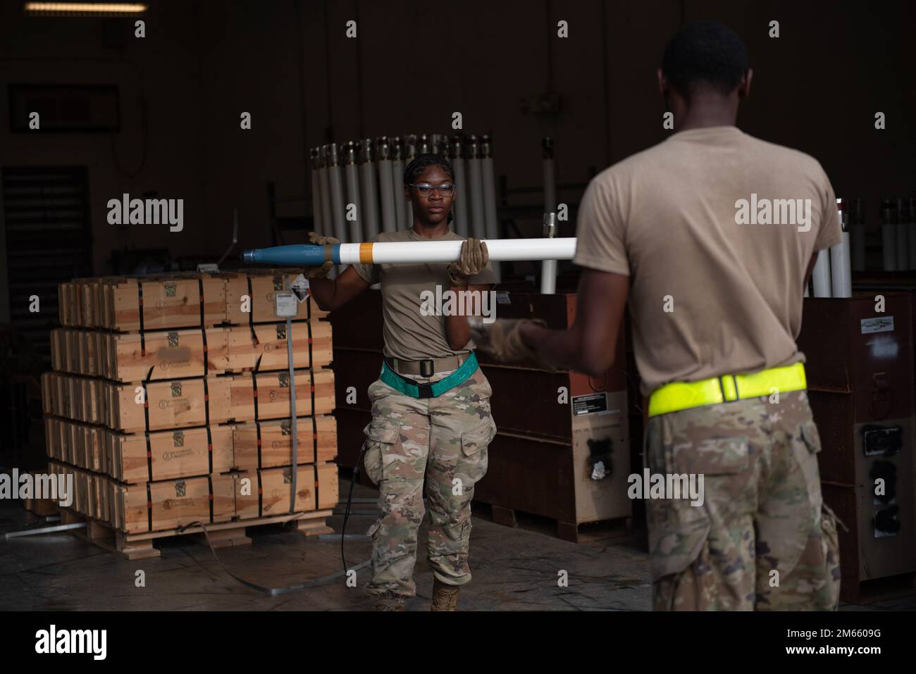 U.S. Air Force Airman 1st Class Danyla Turner, 23rd Munitions Squadron ...