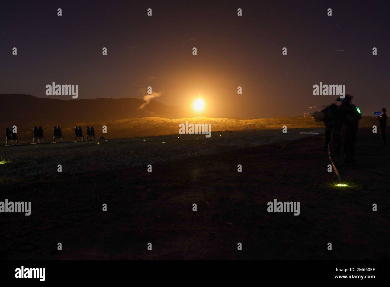 U.S. Marines with 1st Air Naval Gunfire Liaison Company, I Marine ...