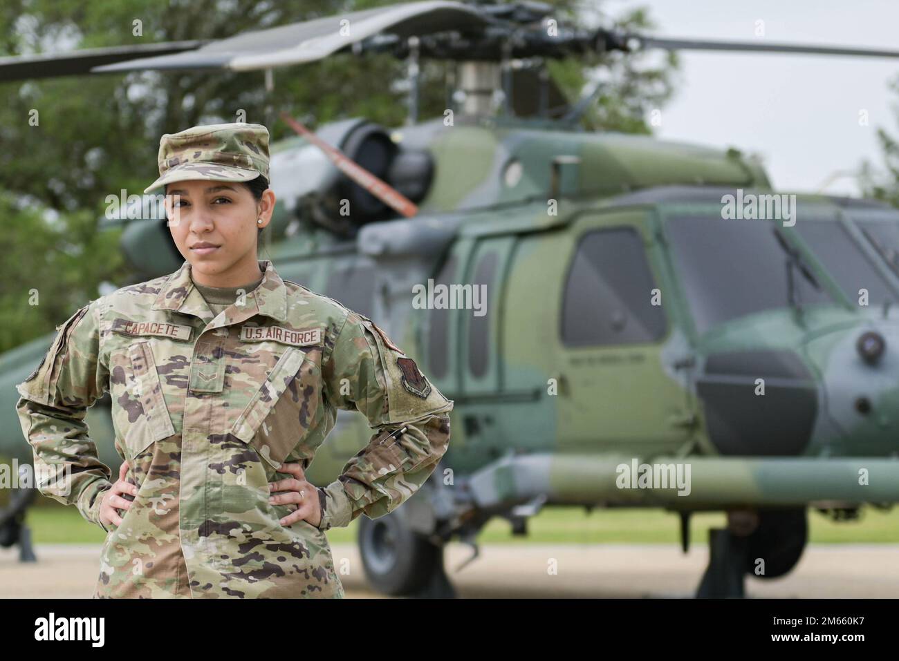 U.S. Air Force Airman 1st Class Vivian Capacete, 23rd Force Support ...