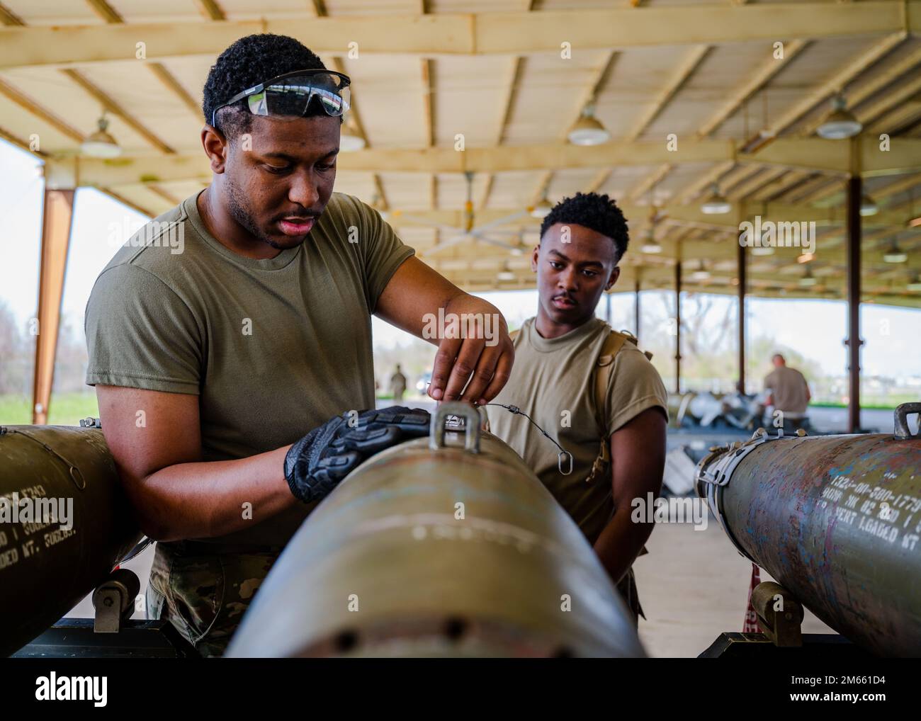 Airman 1st Class Elijah Hamid, 2nd Munitions Squadron conventional ...