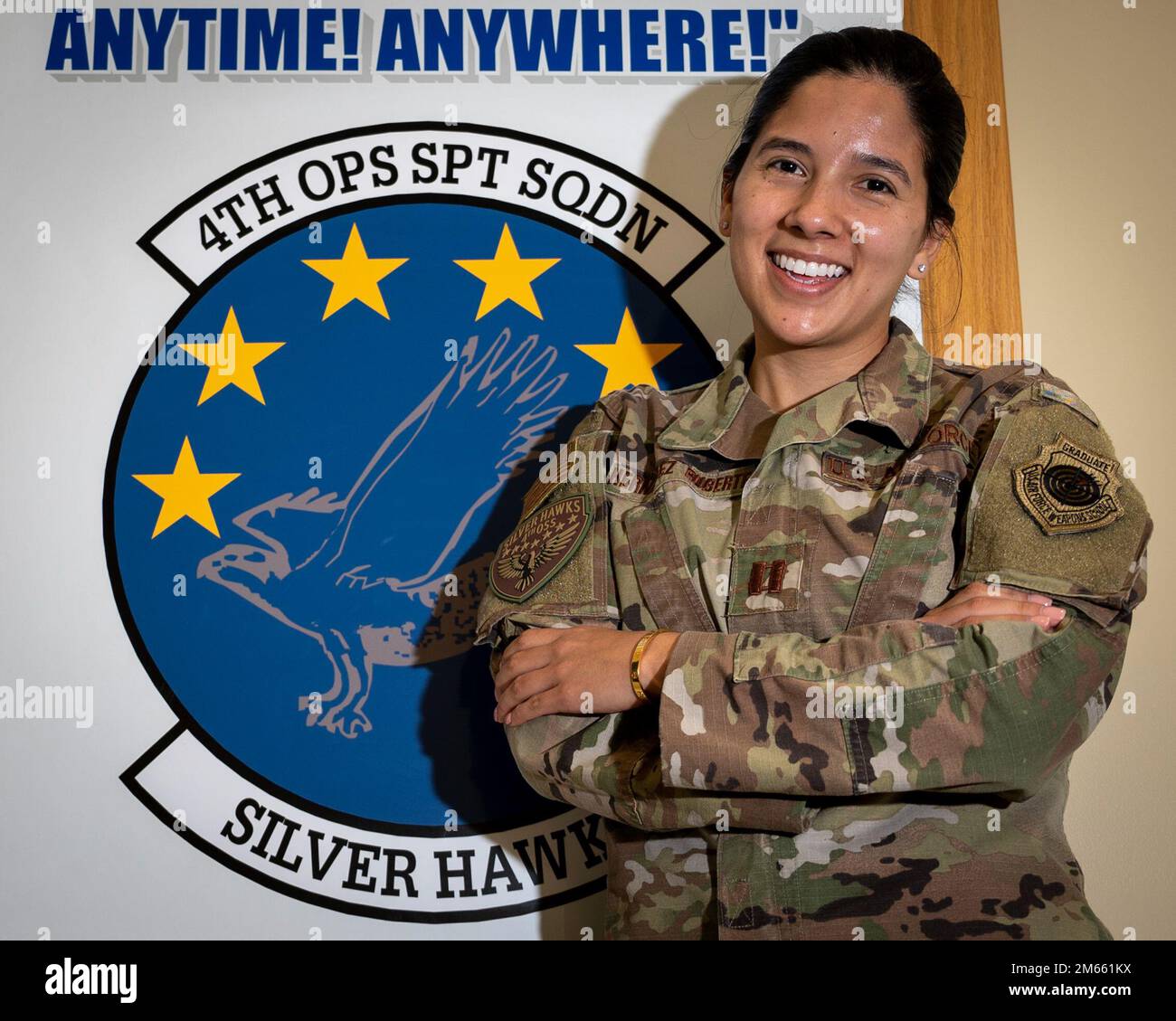 Capt. Stephannie Hernandez Ruberte, 4th Operations Support Squadron ...