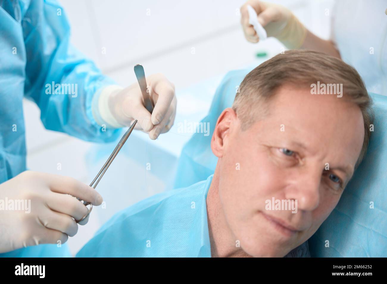 Medical stitches hi-res stock photography and images - Alamy