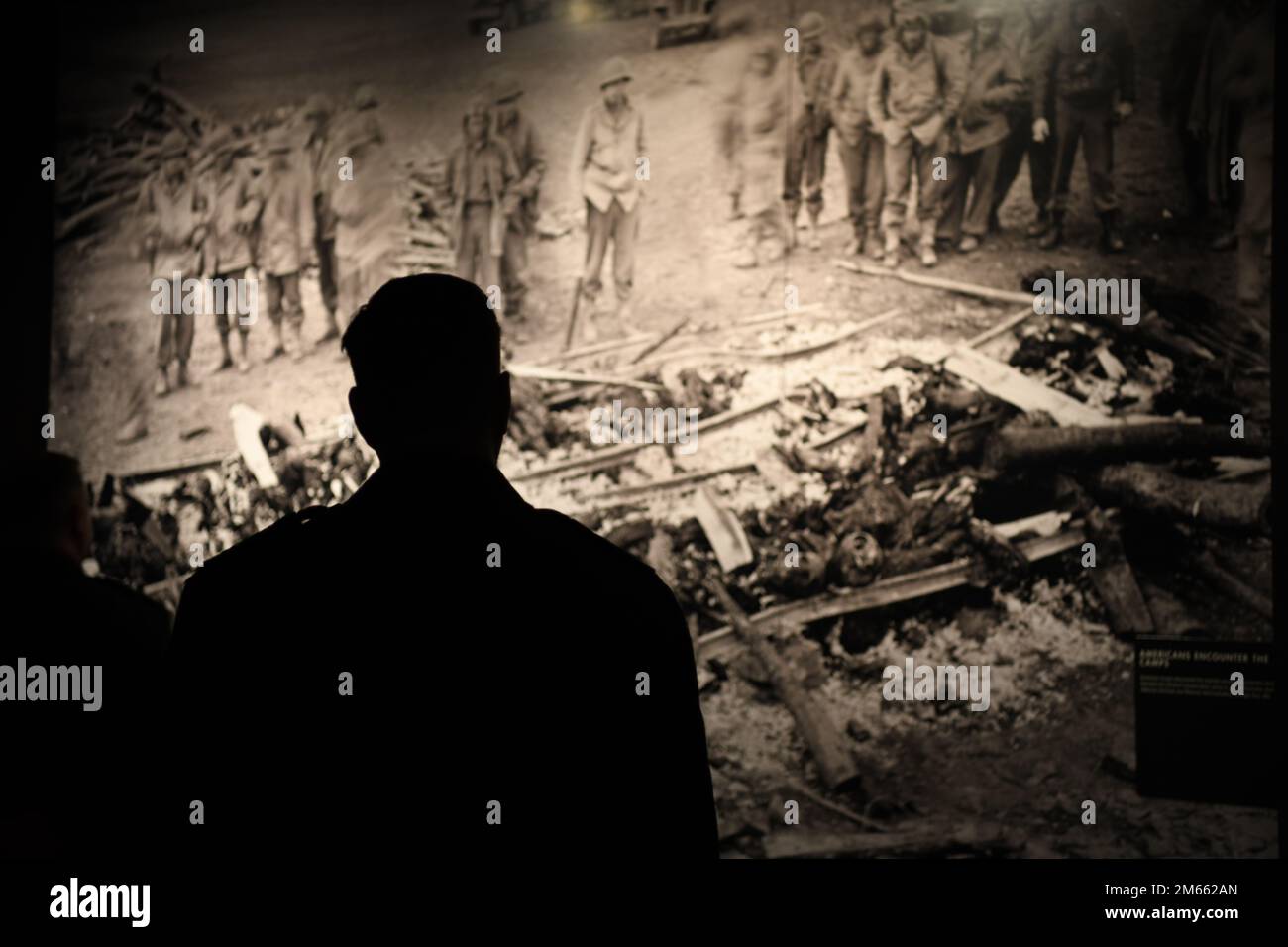 Sgt. 1st Class Chris Yurek takes in a photograph of U.S. Army Soldiers ...