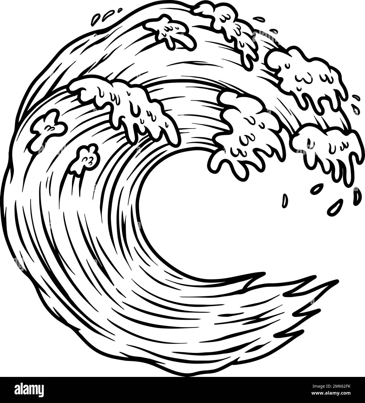 Ocean Wave Drawing Tumblr