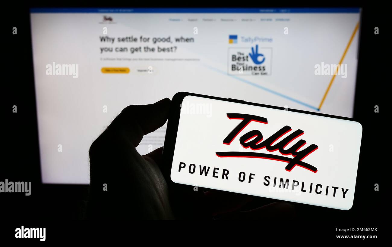 Tally solutions pvt ltd logo hi-res stock photography and images - Alamy