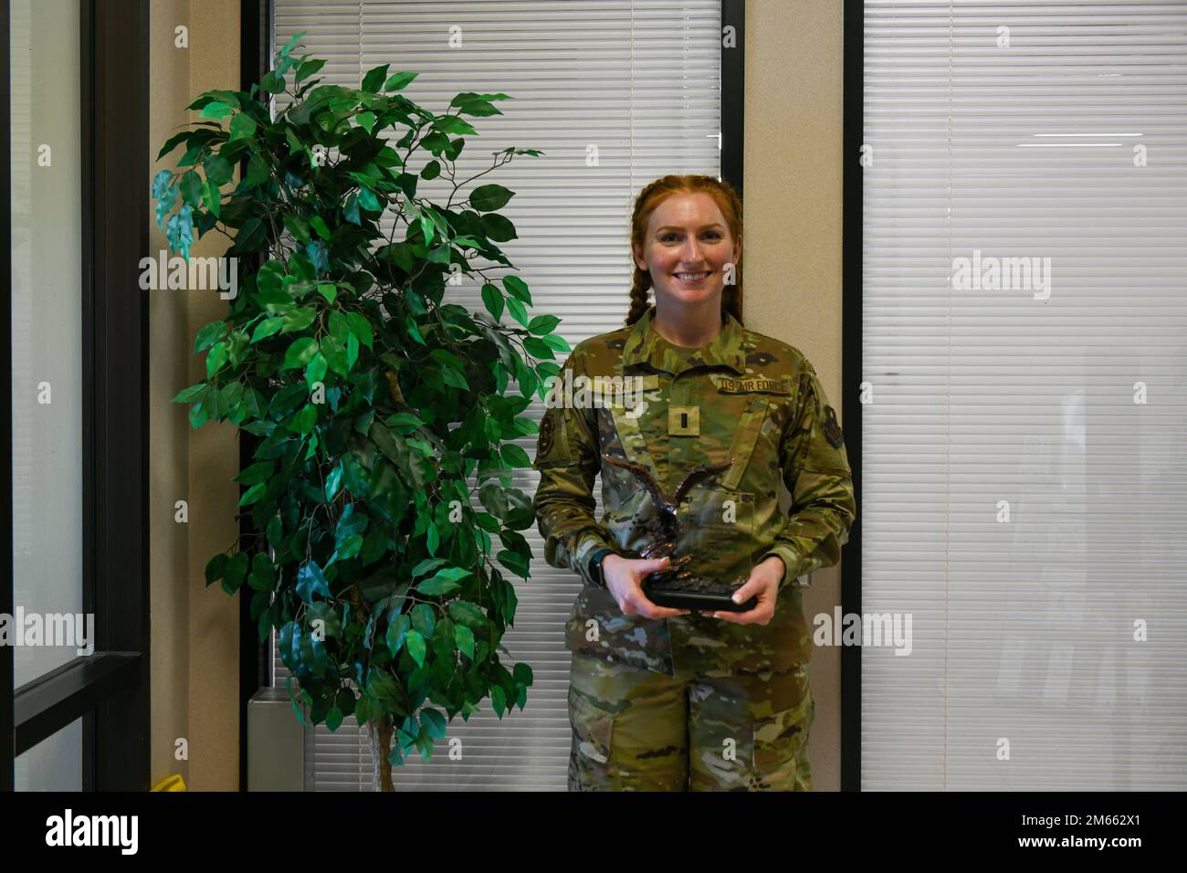 U.S. Air Force 1st Lt. Erica Craft, 97th Comptroller Squadron deputy ...