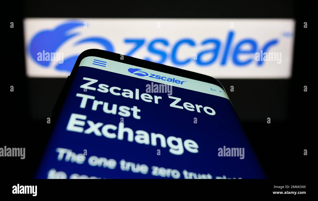 Zscaler logo hi-res stock photography and images - Alamy