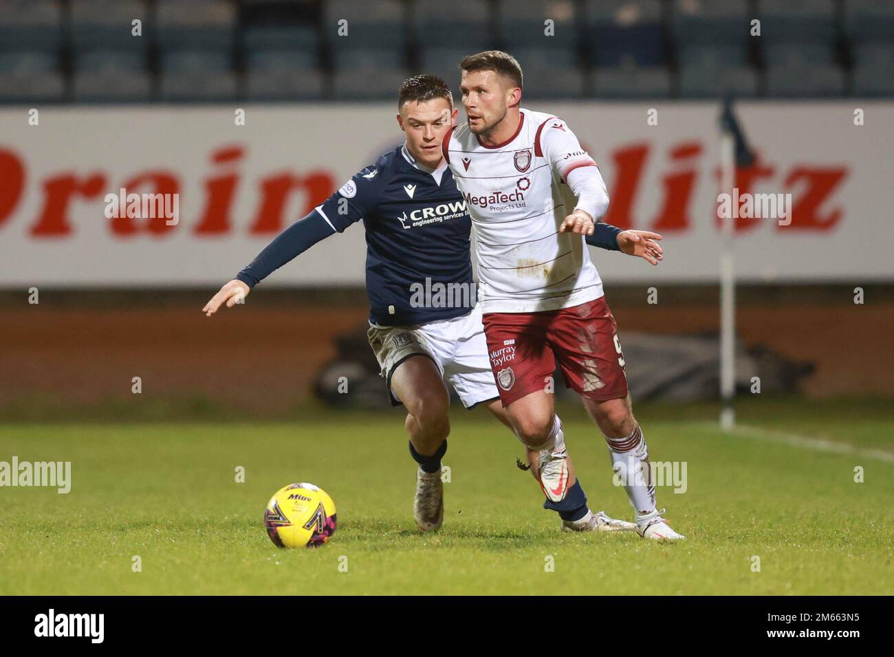 2nd January 2023; Dens Park, Dundee, Scotland: Scottish Championship ...