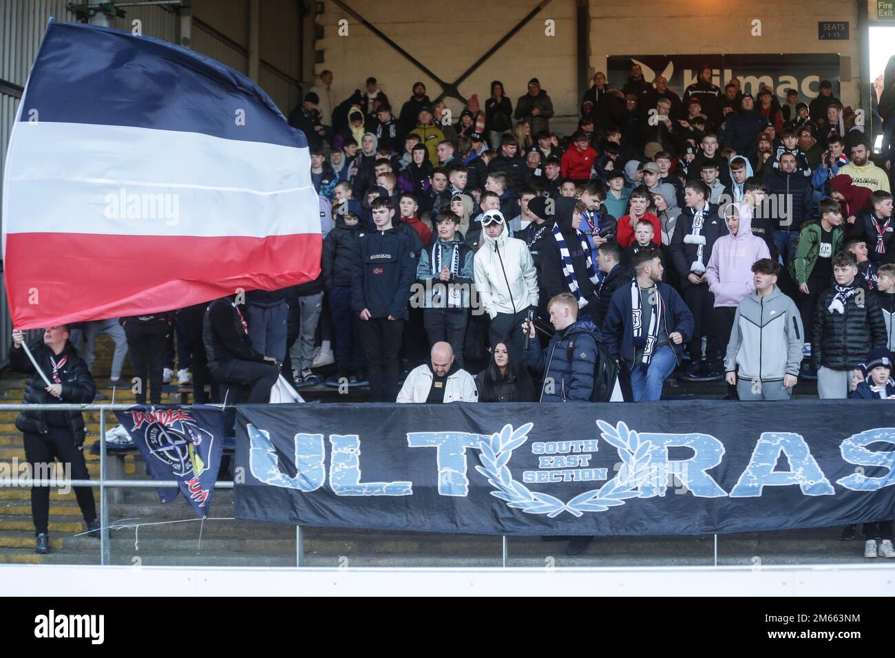 2nd January 2023; Dens Park, Dundee, Scotland: Scottish Championship ...