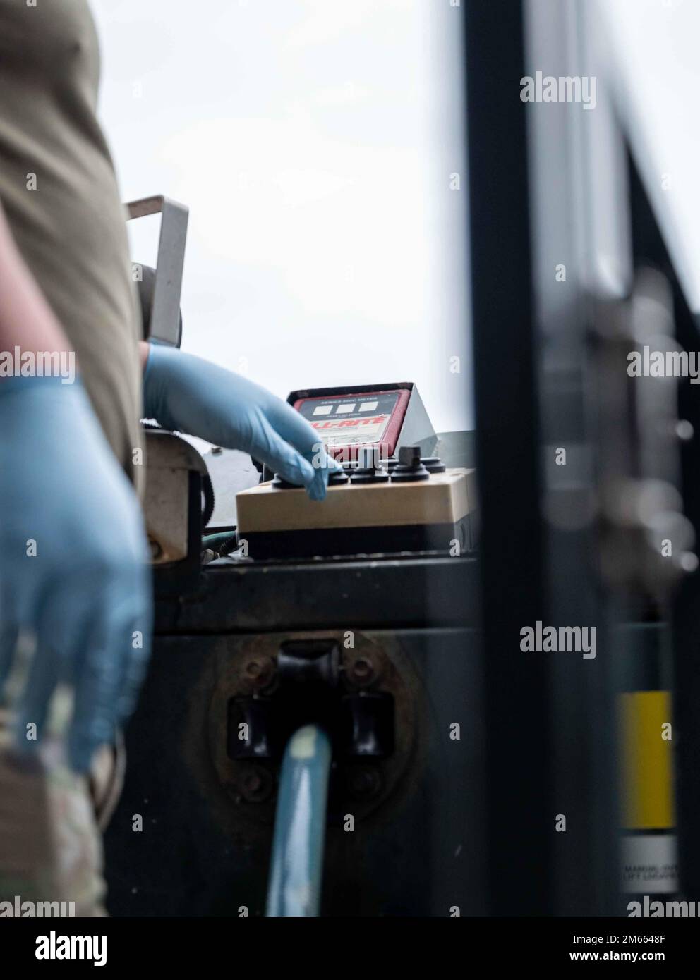 Airman 1st Class Aaron Travers, 728th Air Mobility Squadron aircraft ...