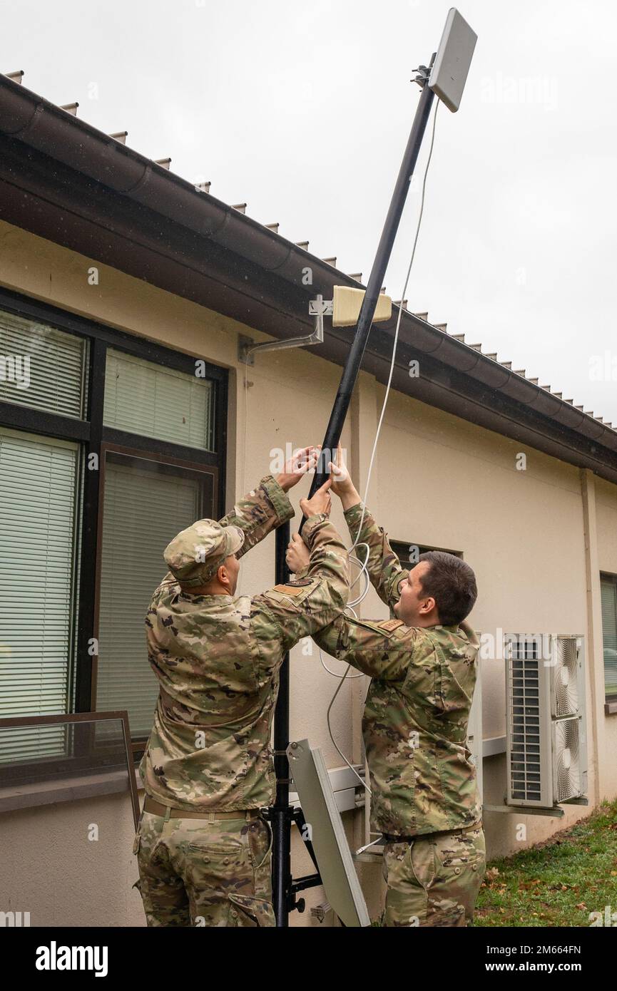 U.S. Air Force Tech. Sgt. Chad Fisher, 1st Communications Maintenance ...