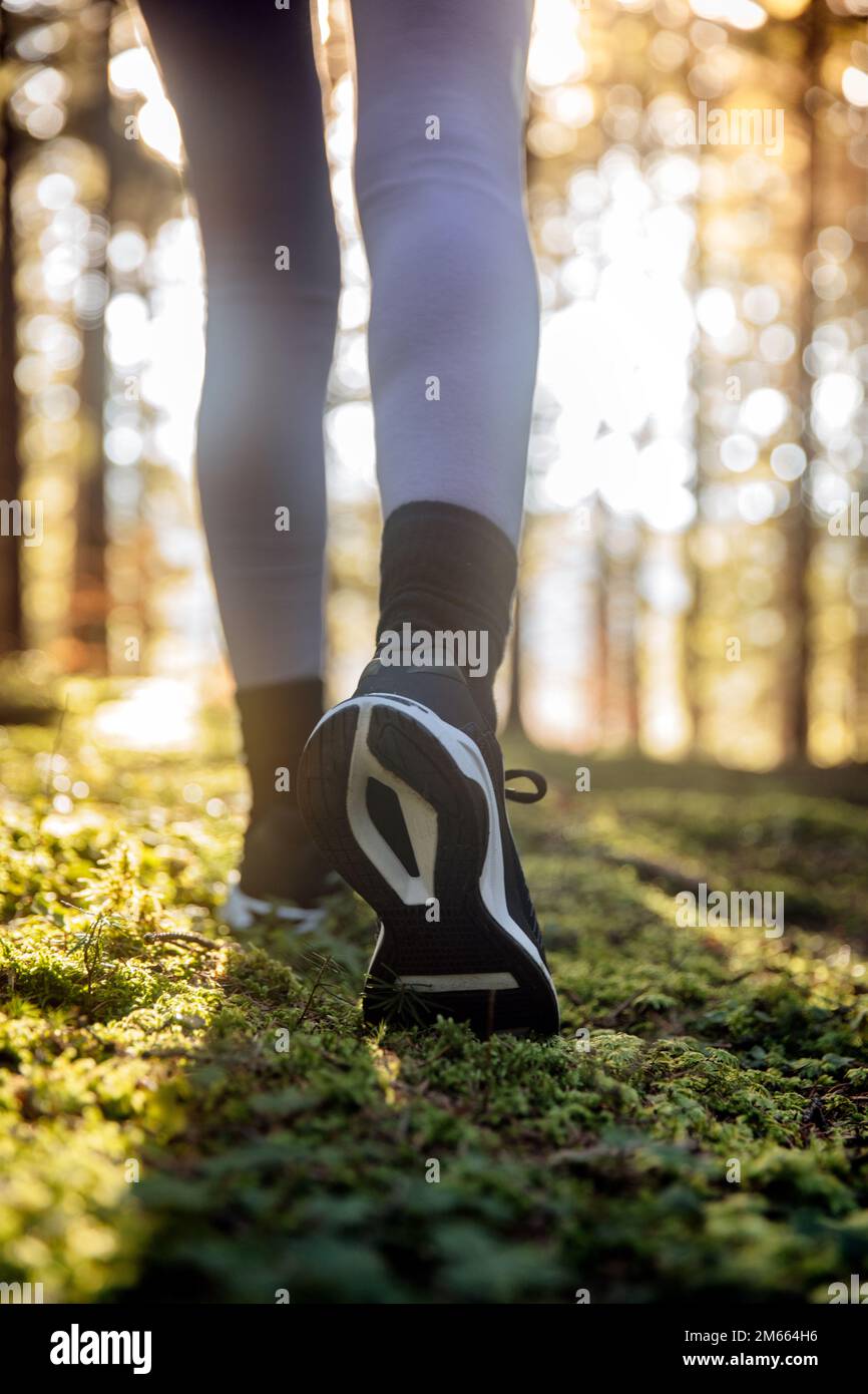 Female running legs marathon hi-res stock photography and images - Alamy