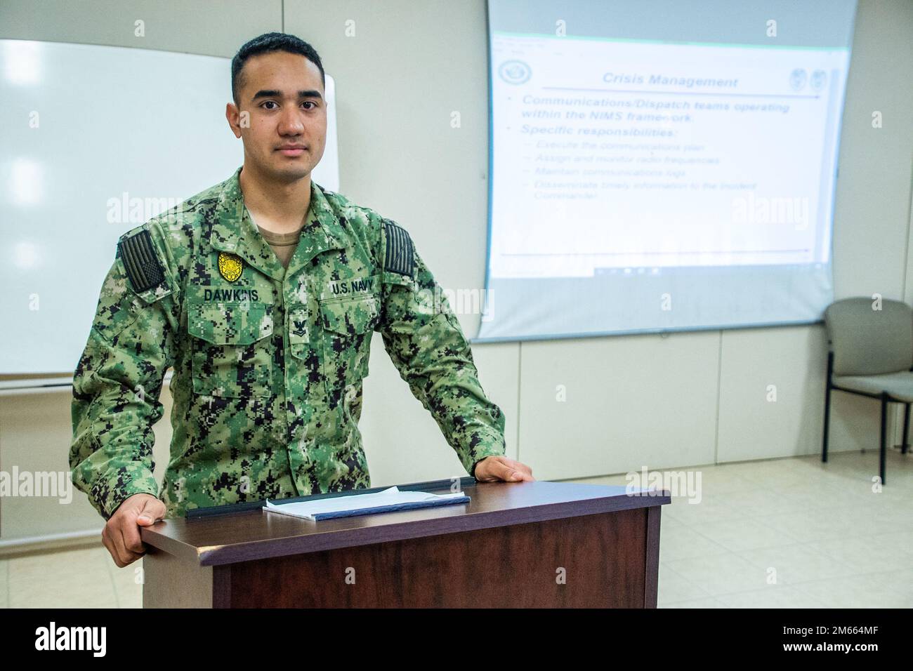 NAVAL STATION ROTA, Spain (April 5, 2022) Master-at-Arms 2nd Class ...