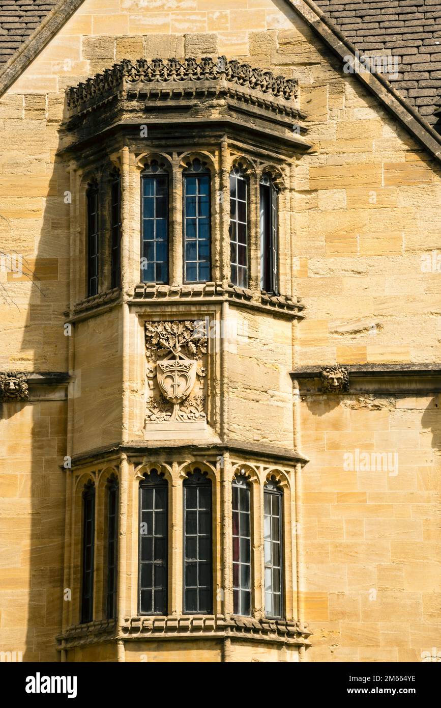 English Gothic architecture in Oxford, England Stock Photo - Alamy