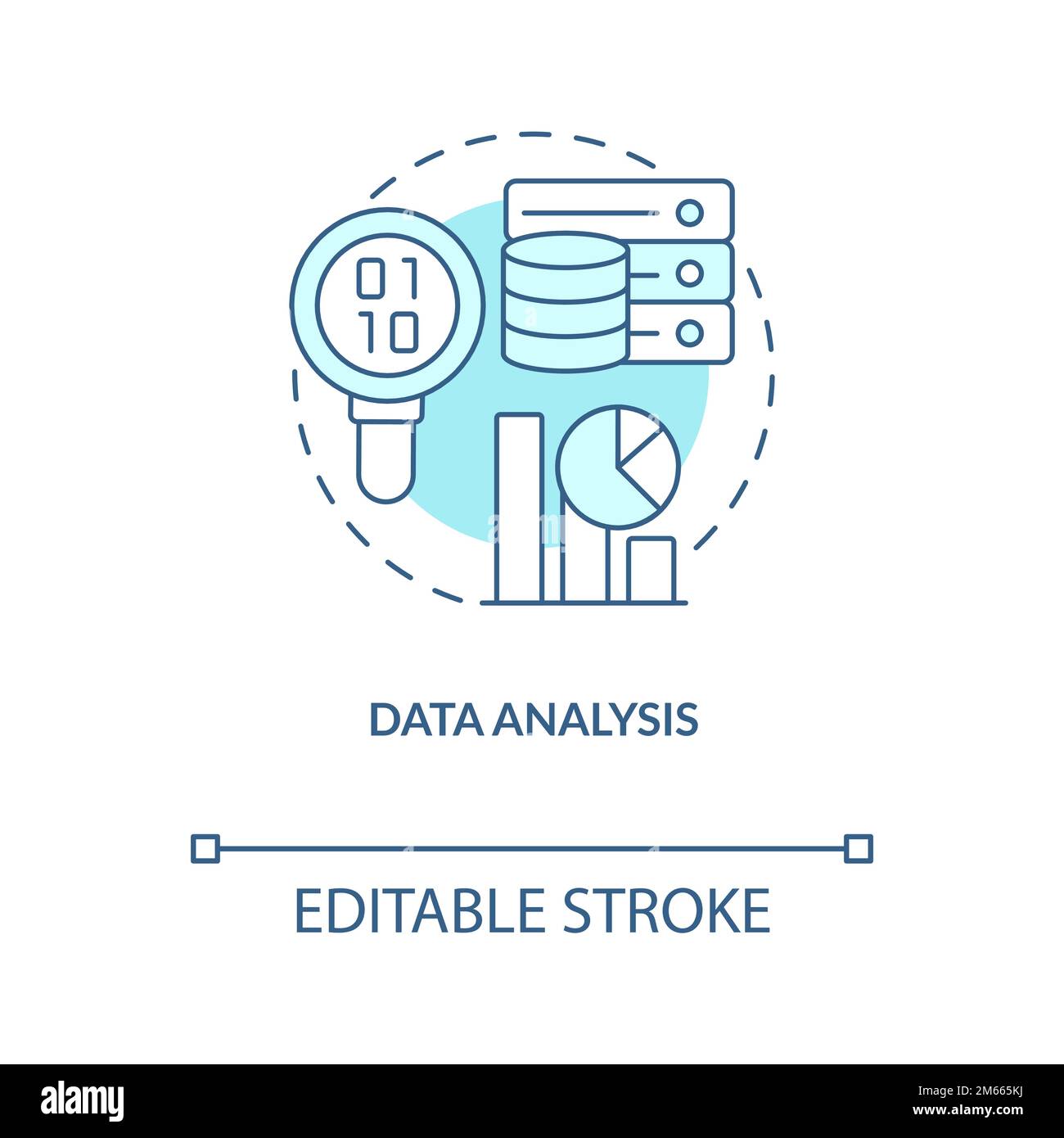 Complex data analysis Stock Vector Images - Alamy