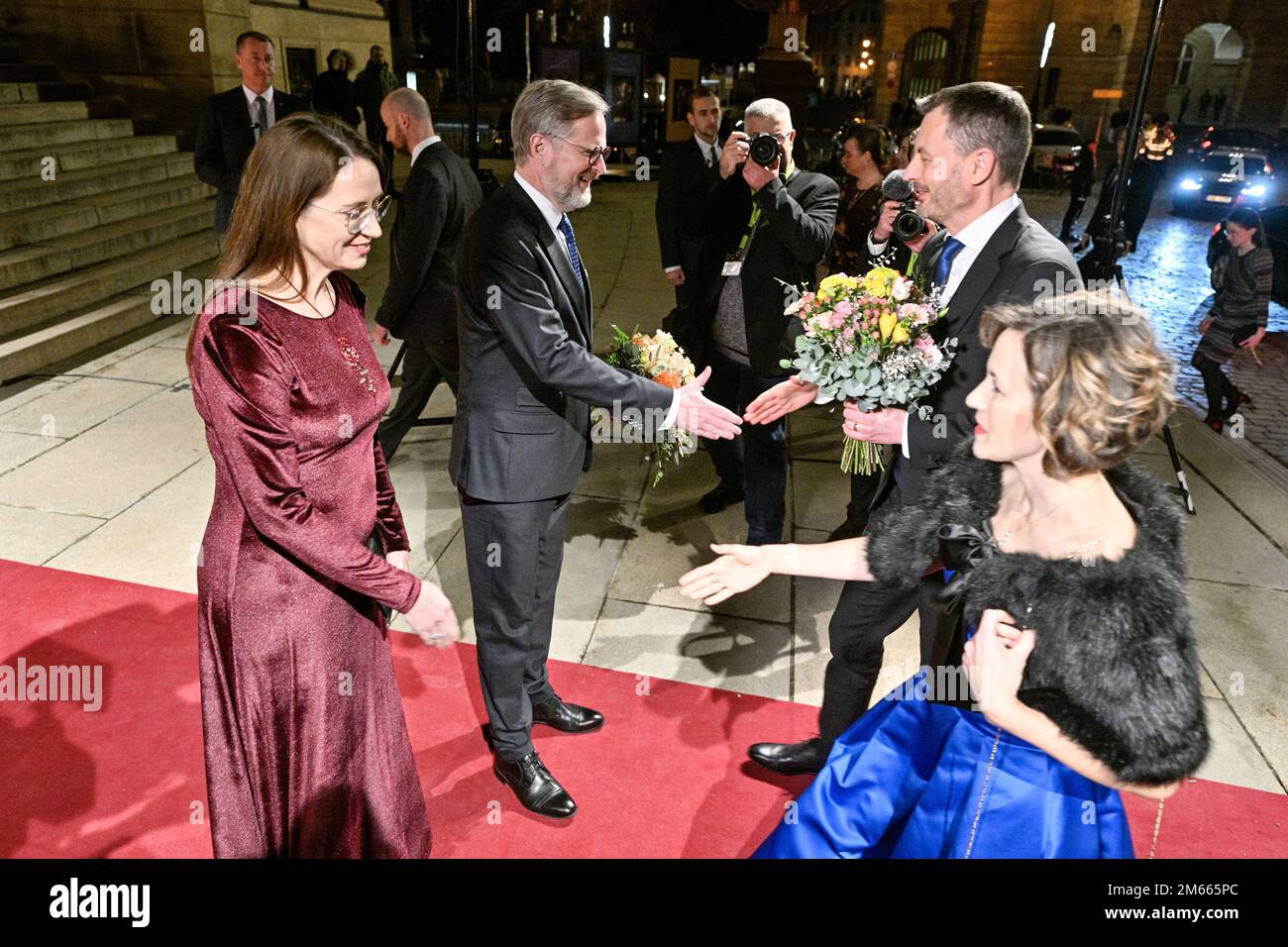 Prague, Czech Republic. 02nd Jan, 2023. Czech Prime Minister Petr Fiala ...