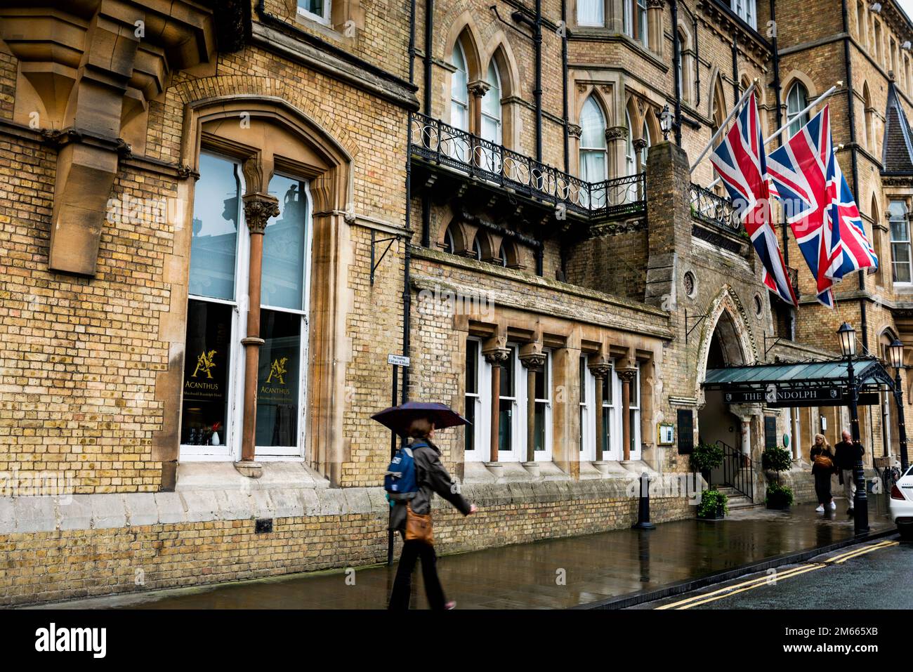 Victorian Gothic Randolph Hotel in Oxford, England Stock Photo - Alamy